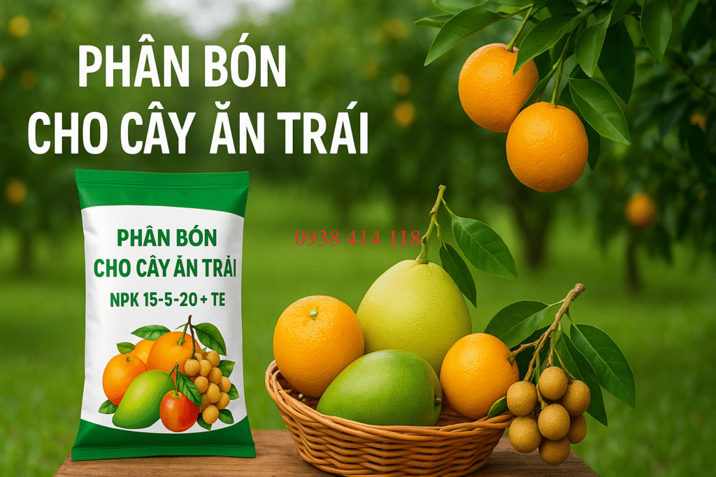 Phân bón cho cây ăn trái – Lựa chọn đúng loại, đúng giai đoạn