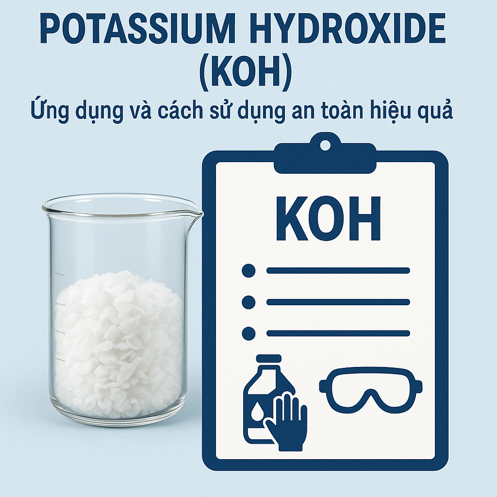Potassium Hydroxide (KOH) – Ứng dụng và cách sử dụng an toàn