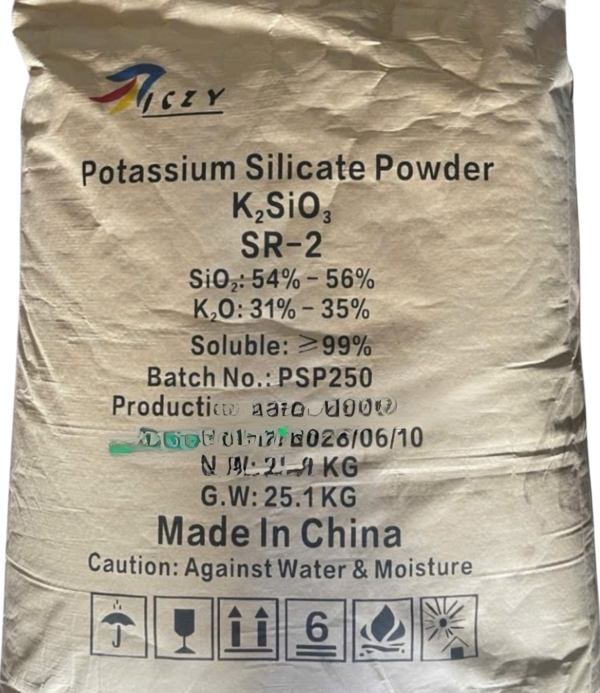 Potassium Silicate Powder (K₂SiO₃) | Hóa chất công nghiệp